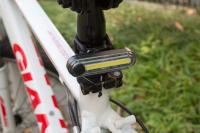 China Bicycle Rechargeable Lithium Battery Light Rear Front Light 100% Bightness for sale