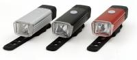 China Usb Rechargeable Bicycle Bike Front Light 200 LM Aluminum Alloy Quick Release Led for sale