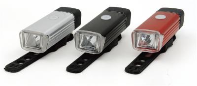 China Usb Rechargeable Bicycle Bike Front Light 200 LM Aluminum Alloy Quick Release Led for sale