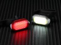 China High Brightness Rechargeable LED Bike Light White/Red/Customized Color for sale