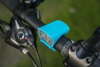 China Silicone Low Brightness Battery Bicycle Light 1w Outdoor Lighting for sale
