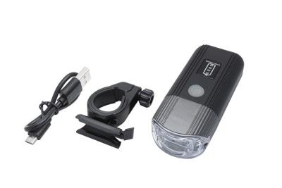 China Night Riding Rechargeable LED Bike Lights 50% Brightness ABS for sale