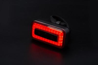 China Shake Resistance Bicycle Rear Lights 2.0cm To 2.8cm Tail Light for sale