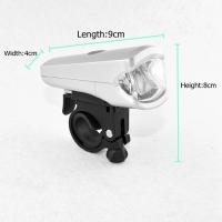 China Safety 89x40x38mm Bike LED Light Headlight , IPX4 Bike Torch Light for sale