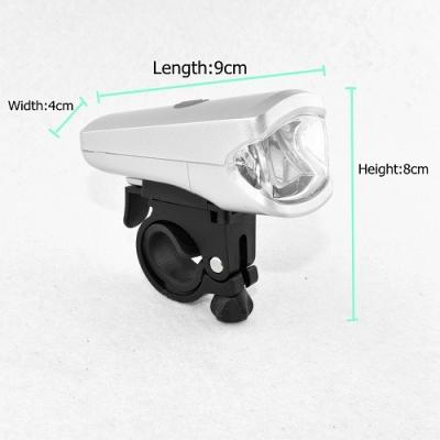 China Safety 89x40x38mm Bike LED Light Headlight , IPX4 Bike Torch Light for sale