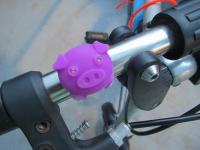 China Waterproof Tail Bike Helmet Headlamp , Flashing Helmet Front Light for sale