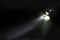China Outdoor 66x28x23mm Bike Front LED Light Mountain 580mAh Lithium Battery for sale