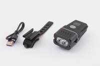 China Aluminum Mountain Bike Headlight 25% Brightness 1500mAh for sale
