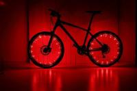 China Constant 3D Bicycle Spoke LED Lights IPX4 ABS Colorful Waterproof for sale