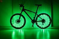 China AAA Battery LED Bicycle Spoke Light 32pcs Aluminum 3D for sale