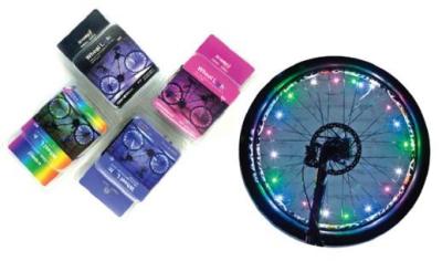 China 79x39x57mm Light Up Bicycle Spokes , ABS Bike And Bicycle Spoke Light for sale