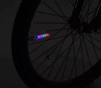 China Flashing LED Bicycle Spoke Light IPX4 Light Sensor for sale