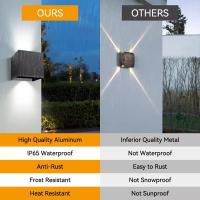 China Garden Outdoor Aluminum Vintage Waterproof LED Wall Light for Hotel Lighting Solutions for sale