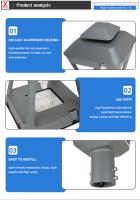 China Aluminum Outdoor IP65 Waterproof 40w 60w 80w 100w 120w LED Garden Light for Park Lighting for sale