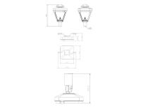 China Aluminum Outdoor IP65 Waterproof 40w 60w 80w 100w 120w LED Garden Light for Park Lighting for sale