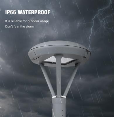 China 50W LED Post Top Lamp for Europe Type Villa Garden with 3/5 and 4000K Color Temperature for sale
