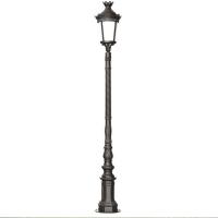 China Outdoor European Antique Garden Lights Decorative Power Street Lamp Lighting Road Waterproof Modern Poles Led Solar Street Light for sale