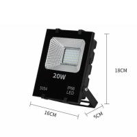China Aluminum 20W 30W 50W 100W 150W 200W 300W LED Flood Light for Toll Station Lighting for sale