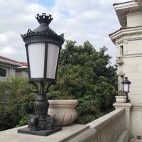 China Waterproof Modern Poles Led Garden Light for European Antique Garden Decoration 9.5kg for sale