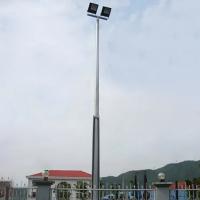 China Dip Galvanized Mid Hinged Steel Power Pole for Street Light Installation Guide for sale