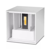 China Modern IP65 Up Down Light Home Outdoor Waterproof Wall Light Black LED Outdoor Wall Lamp for sale