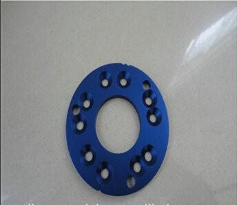 China 7070 6063 Aluminum CNC Machining Parts Customized Metal Spare Parts + / - 0.005mm Tolerance for sale