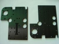 China Aluminium With Black Anodize  CNC Precision Machining  Sheet Metal Bending for sale