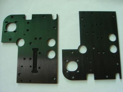 China Aluminium With Black Anodize  CNC Precision Machining  Sheet Metal Bending for sale