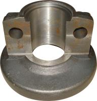 China High Precision CNC Lathe Machine Parts , Professional Metal Parts / Casting Iron End Cover for sale