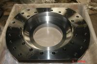 China Crusher CNC Lathe Machine Parts / Forged Metal Parts Polishing / Ktl Coated Treatment for sale