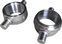 China Iron / Forged Steel Trunnion Smelting Furnace / CNC Lathe Machine Parts Of Polishing Treatment for sale