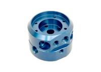 China Blue Anodizing 5 Axis CNC Milling  Electronic Parts with SGS Approved for sale