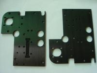 China Aluminium With Black Anodize CNC Precision Machining Sheet Metal Bending for sale