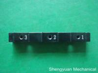 China Ra1.6 CNC Turning Machining with Black Zinc Steel Slide Tool Mount for sale