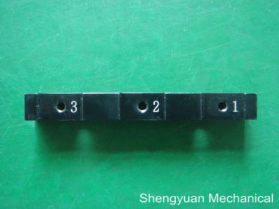 China Ra1.6 CNC Turning Machining with Black Zinc Steel Slide Tool Mount for sale