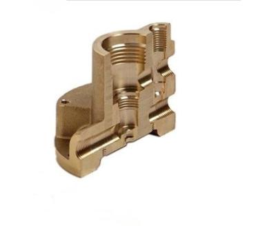 China Custom High Precision CNC Machining , Brass Machining Parts With Nickel Plated for sale