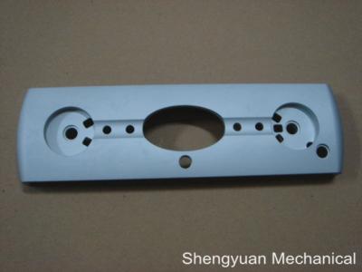 China Clear Anodize Aluminium 6061 CNC Precision Machining Amplifier Front Panel Plate for sale