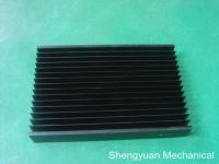 China Black Anodize CNC Precision Machining Aluminum Extrusion Heatsink PS-60/160H for sale