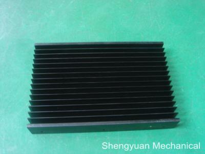 China Black Anodize CNC Precision Machining Aluminum Extrusion Heatsink PS-60/160H for sale