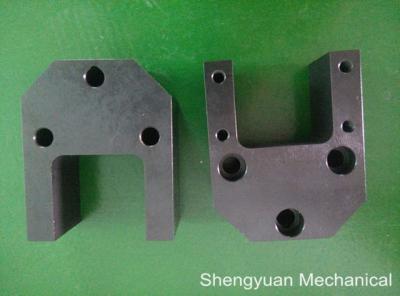 China Black Oxide C.R.S CNC Precision Machine Parts Cylinder Mounting Bracket for sale