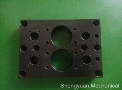 China Black Oxidation C.R.S CNC Precision Machining Parts Top Plate Sheet for sale