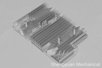 China Precision Machine CNC 3 Axis Mill Aluminum Electronic Heatsink Components for sale