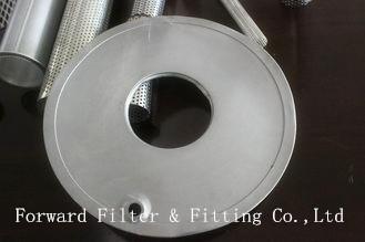 China Metal Casting Products Aluminum Oil Filter Plate With 0.5 - 8mm Thickness for sale