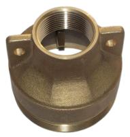 China Brass CNC Machining Parts Hydraulic Cylinder Head Assembly Bead Blast for sale
