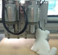 China DCZ75 sample maker cutter plotter corrugated carton box  half cut kiss cut cnc machine for sale