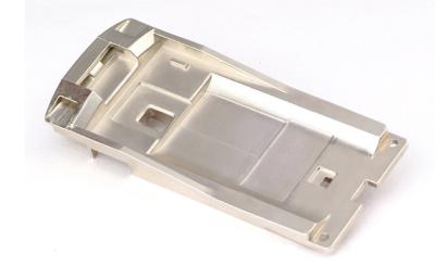 China Precision Metal Die Cast Zinc Alloy Rear Cover For Portable Interphone ISO 9001 for sale