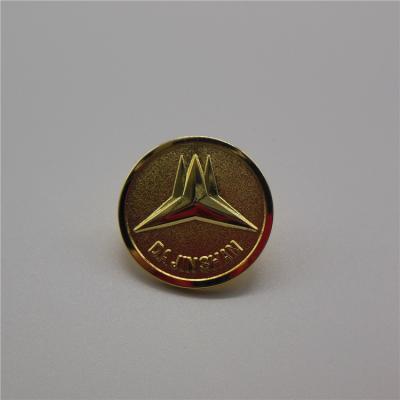 China Zinc Alloy Die-Casting Souvenir Clip Metal Badges for sale