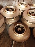China Multistage submersible pump impeller , sand casting process , CNC machining for sale