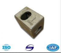 China Shipping Container Block Clay Sand Casting Carbon Steel for sale