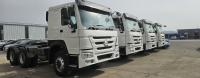 China Howo Sinotruk 371 Used Tractor Truck ZZ4257N3241W Chassis Model for sale